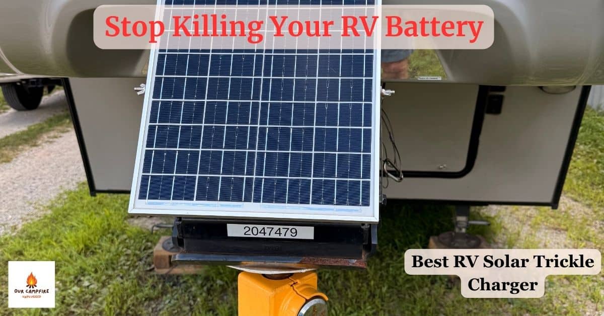 Best RV Solar Trickle Battery Charger for Storage (No More Dead ...