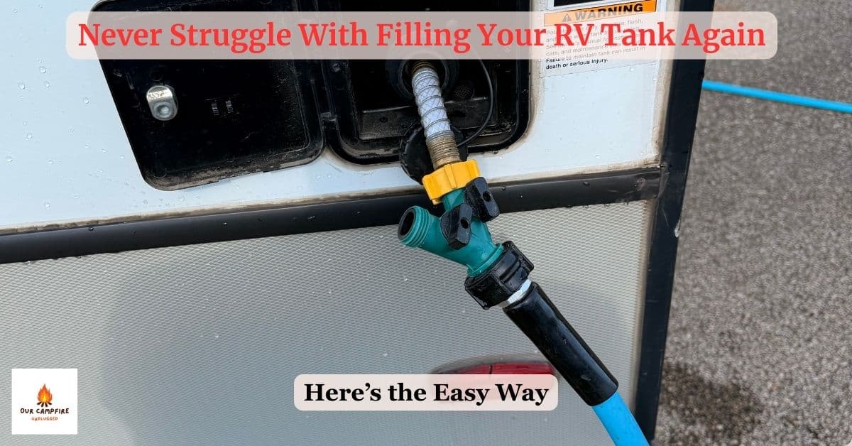 How to Fill Your RV Water Tank Like a Pro — No Stress, No Soaking - Our ...