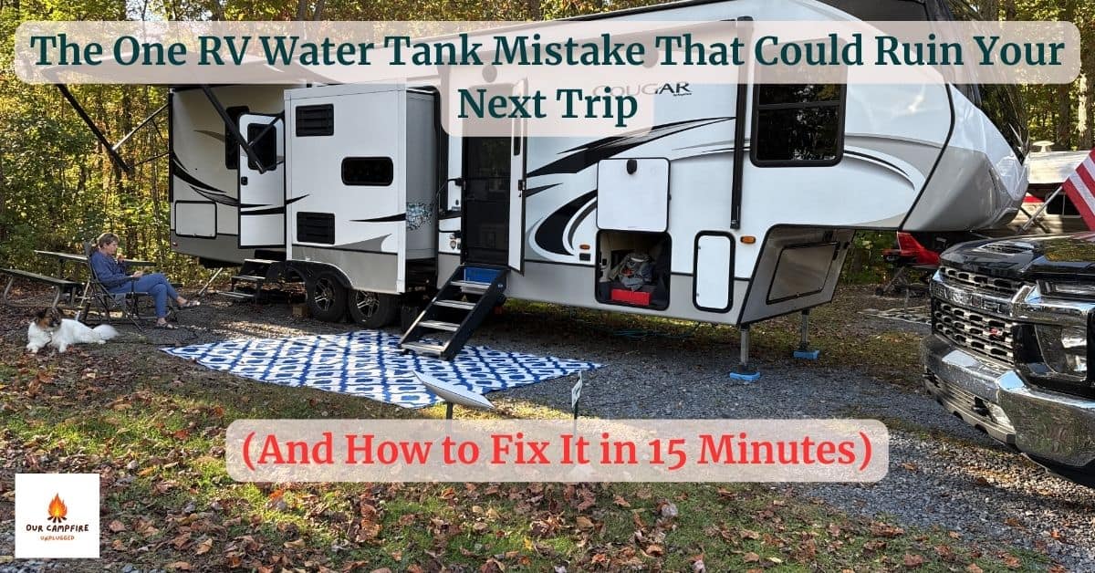 How to Sanitize Your RV Water Tank (Safely and Effectively) - Our ...